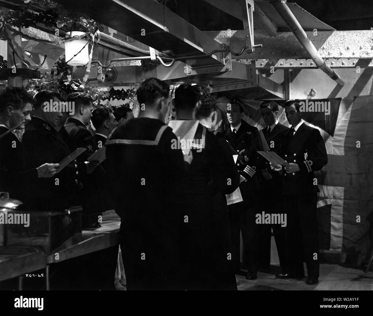 Noel Coward in IN WHICH WE SERVE 1942 directors Noel Coward and David ...