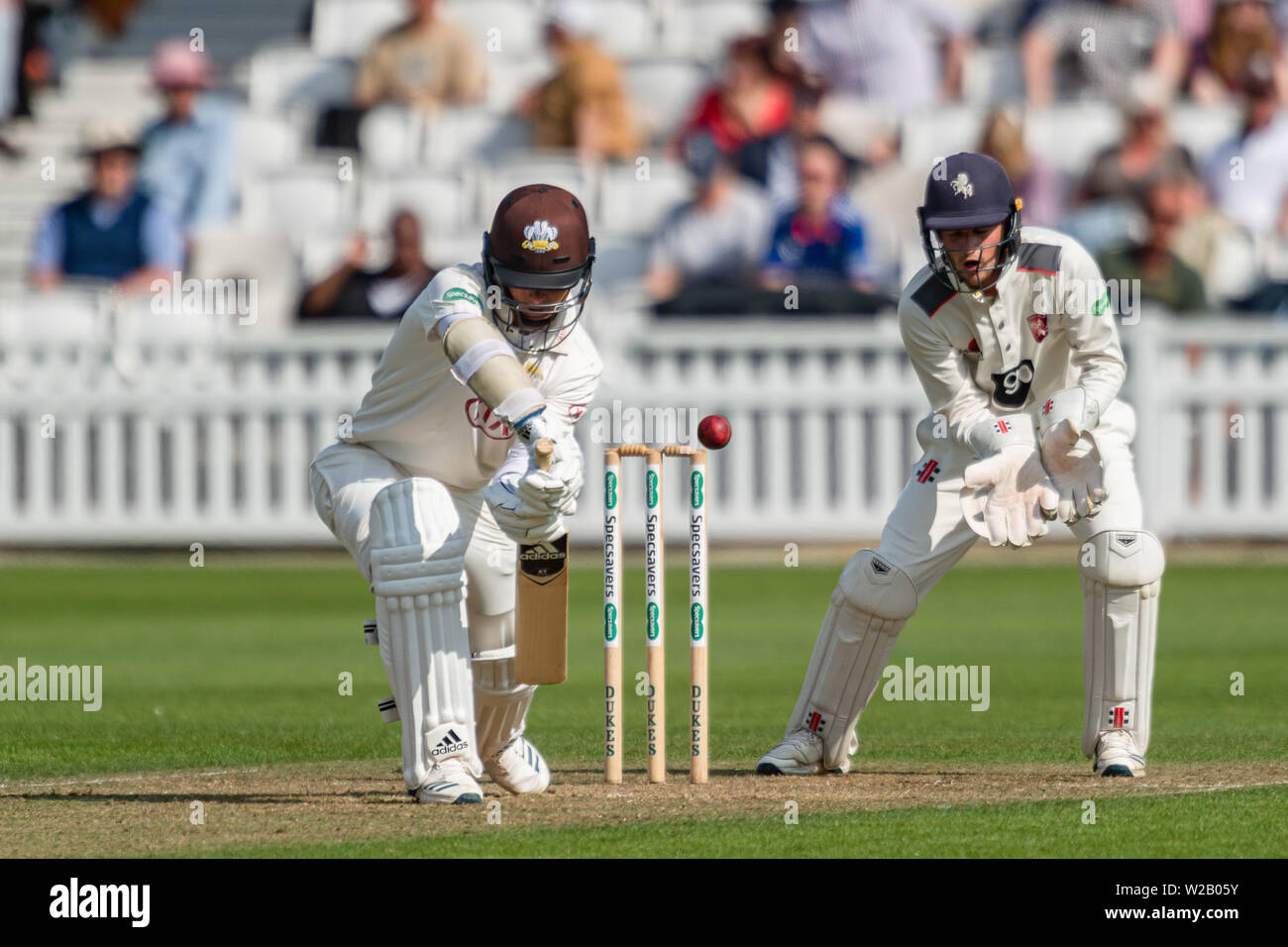 LONDON, UNITED KINGDOM. 07th Jul, 2019. Sam Curran of Surrey Cricket ...