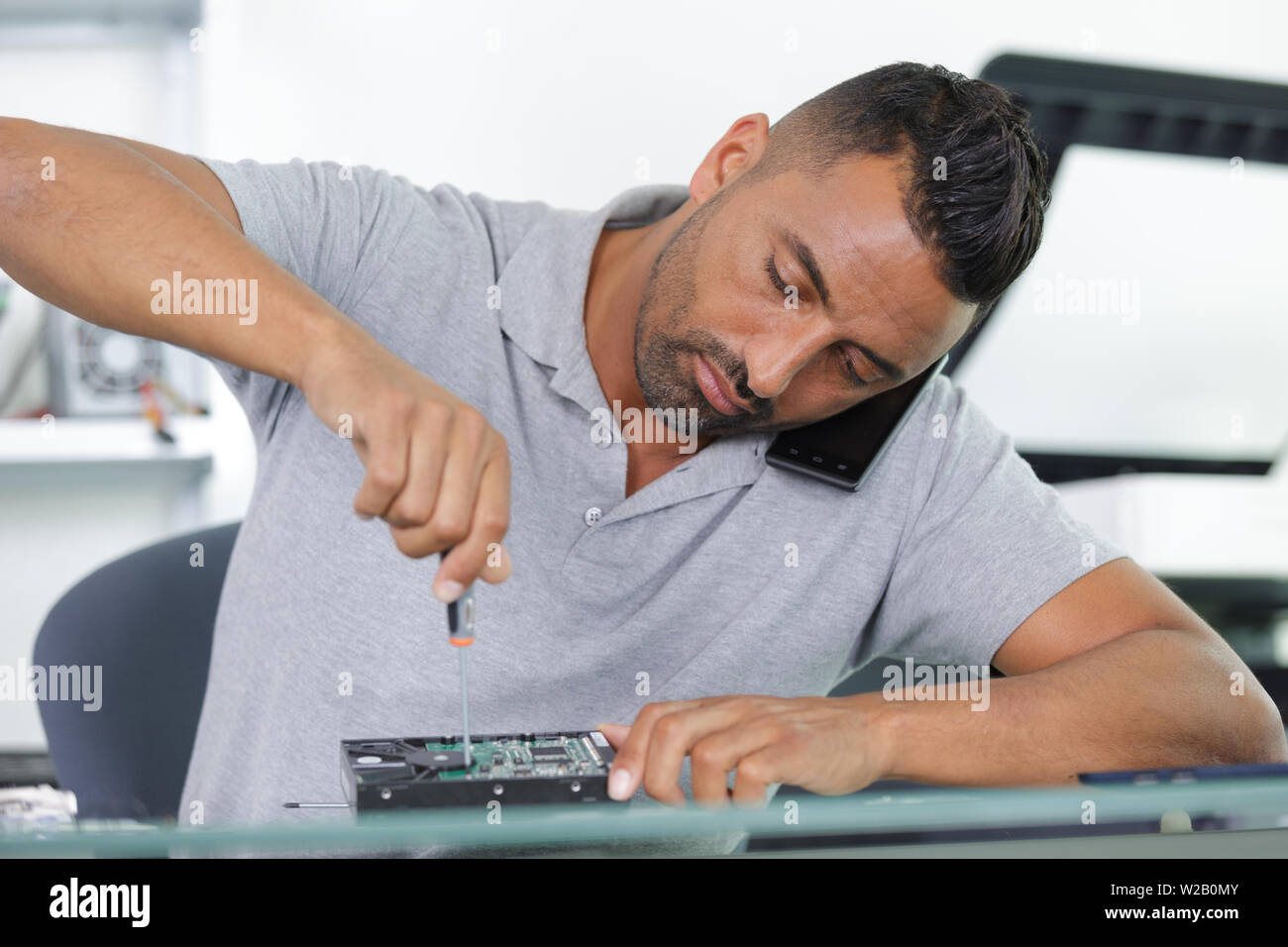 Computer system hd hi-res stock photography and images - Alamy