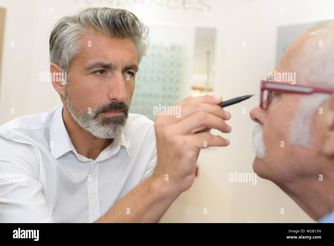 Sight checking chart hi-res stock photography and images - Alamy