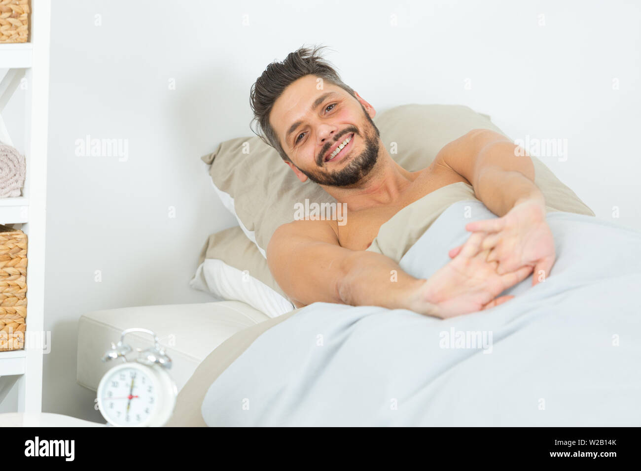 Rested comfortable hi-res stock photography and images - Alamy