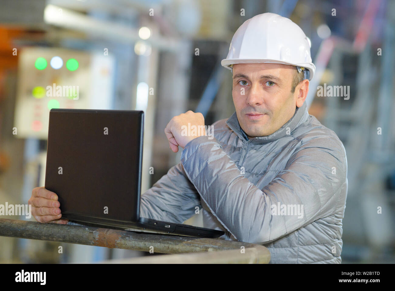 Engineer builder working documents hi-res stock photography and images ...