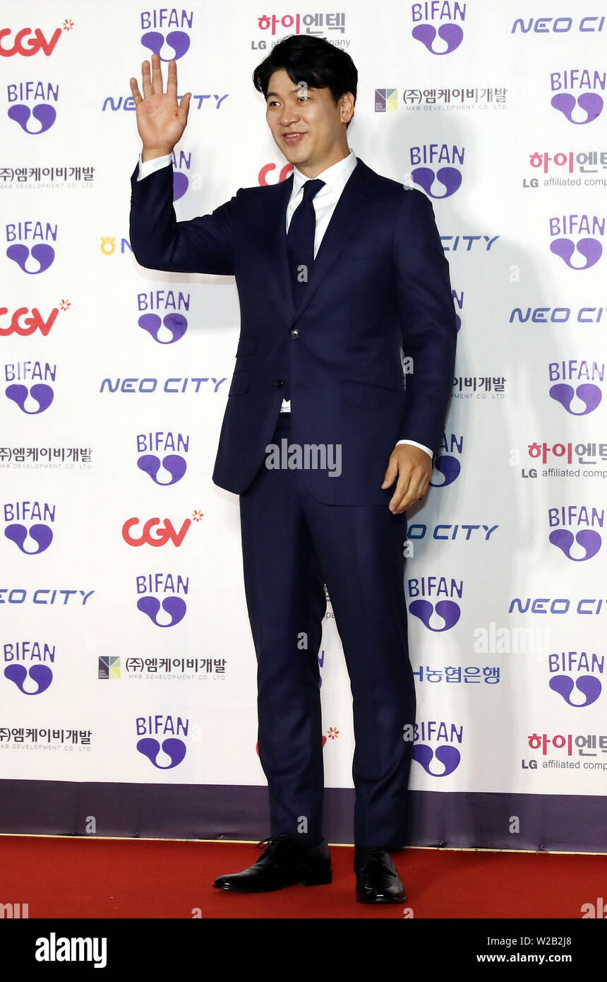 08th July, 2019. S. Korean actor Kim Sang-kyung South Korean actor Kimg ...