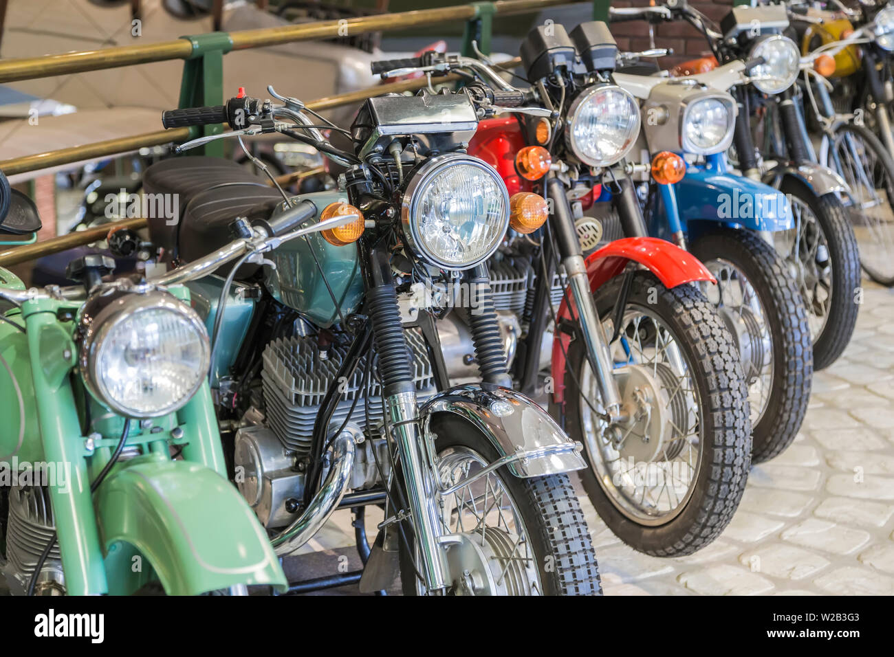 Soviet motorcycle hi-res stock photography and images - Alamy