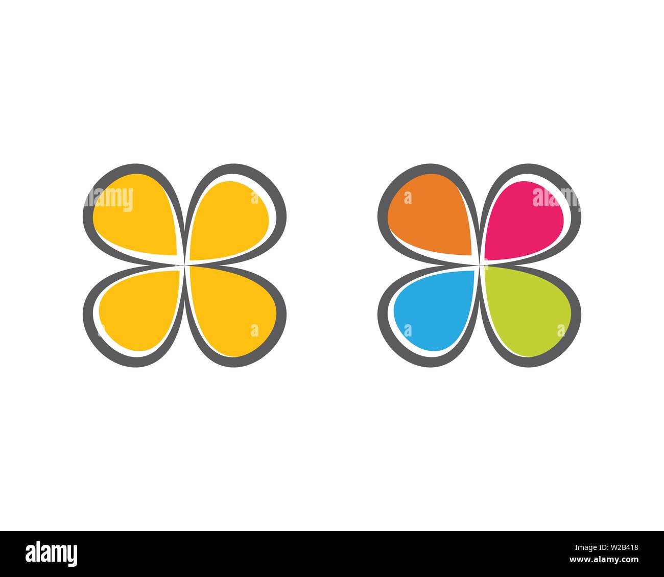 flower vector icon design template illustration Stock Vector Image ...