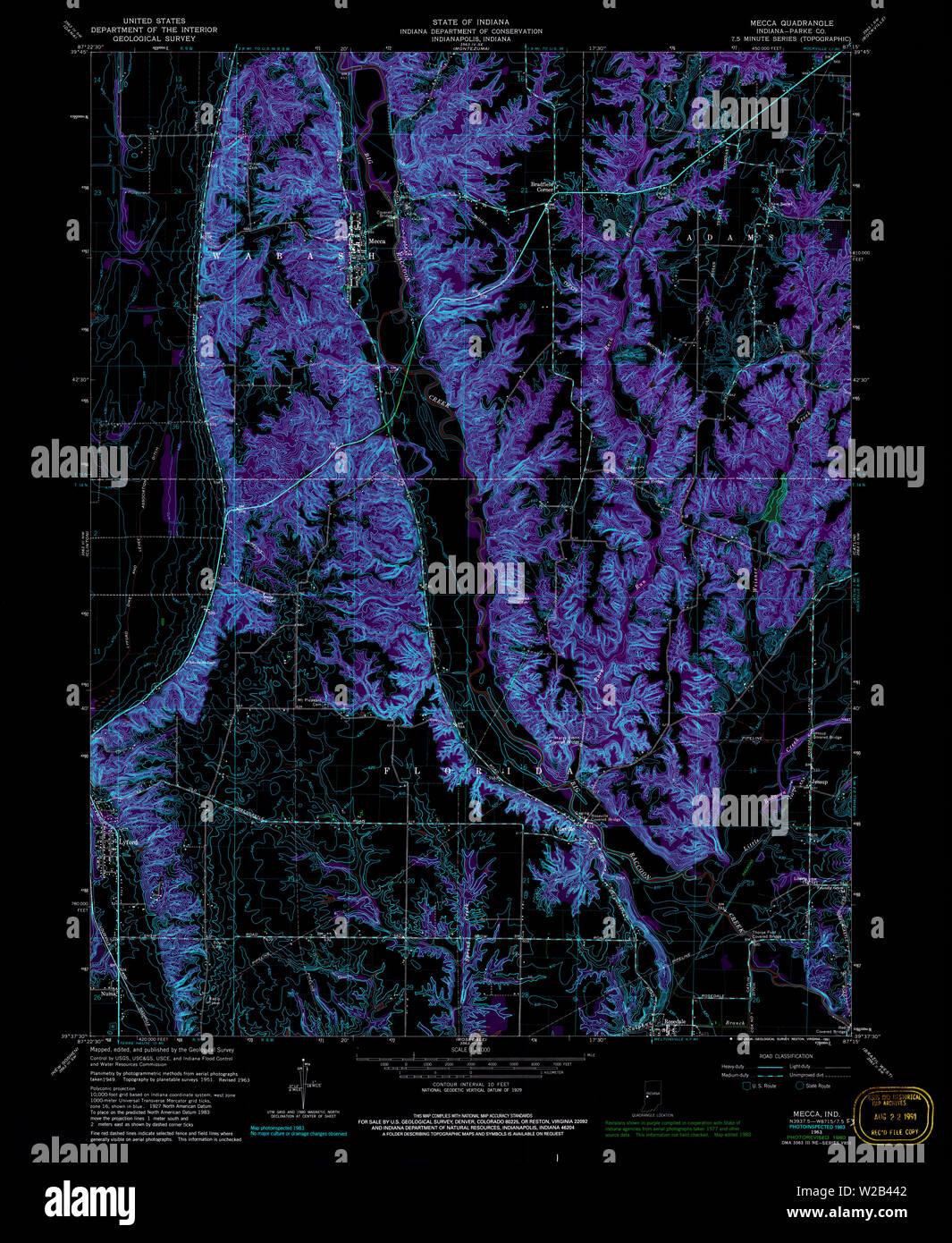 Mecca historical map hi-res stock photography and images - Alamy
