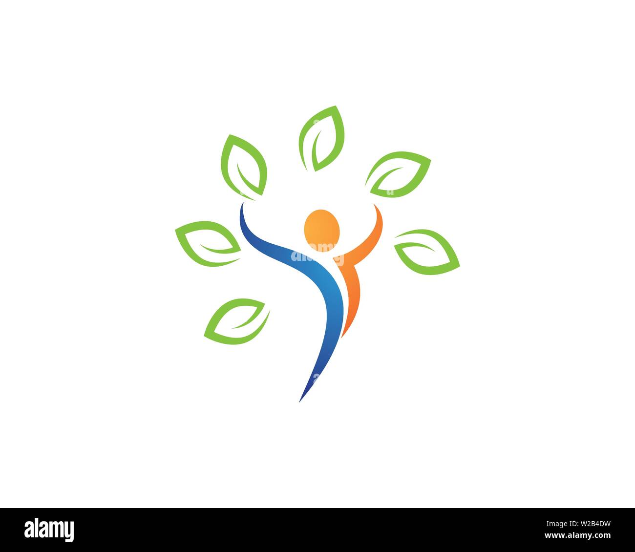 Human character logo sign illustration vector design Stock Vector Image ...