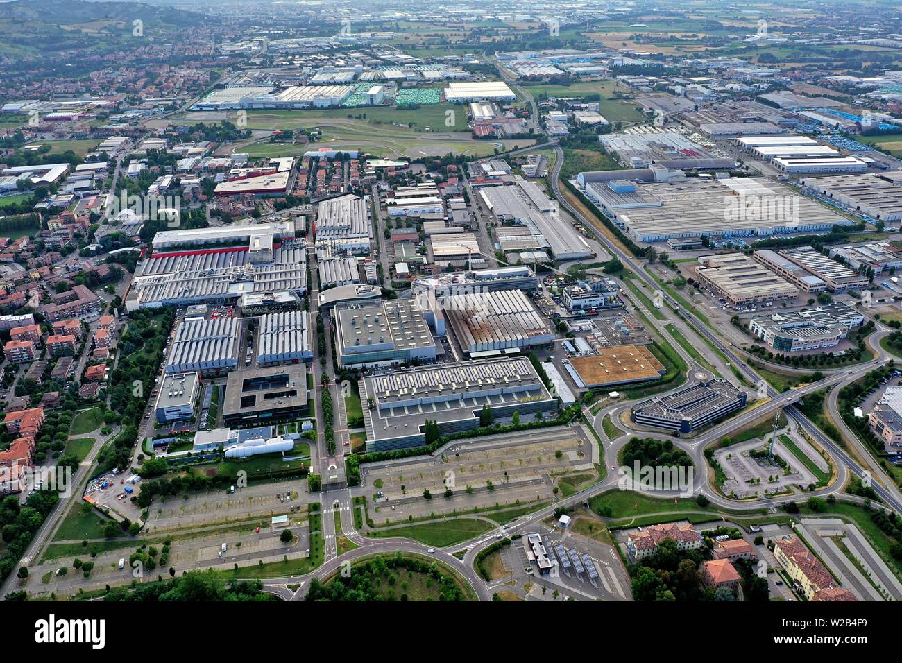 Ferrari Factory Maranello Italy Stock Photos & Ferrari Factory ...