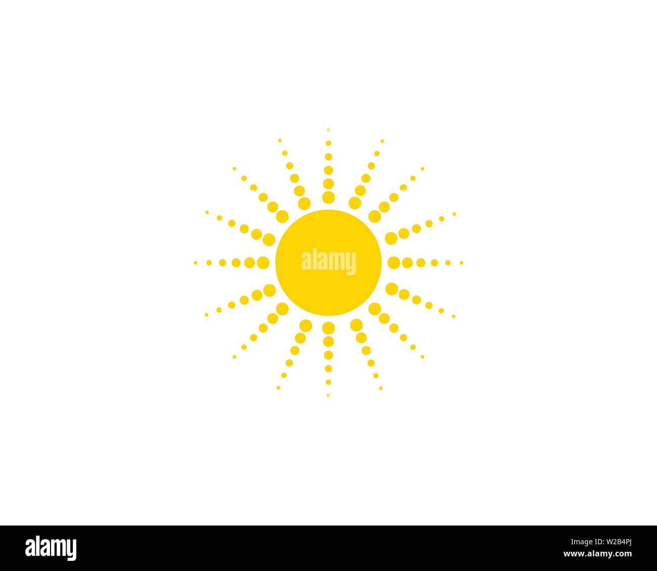 Sun vector illustration design template Stock Vector Image & Art - Alamy