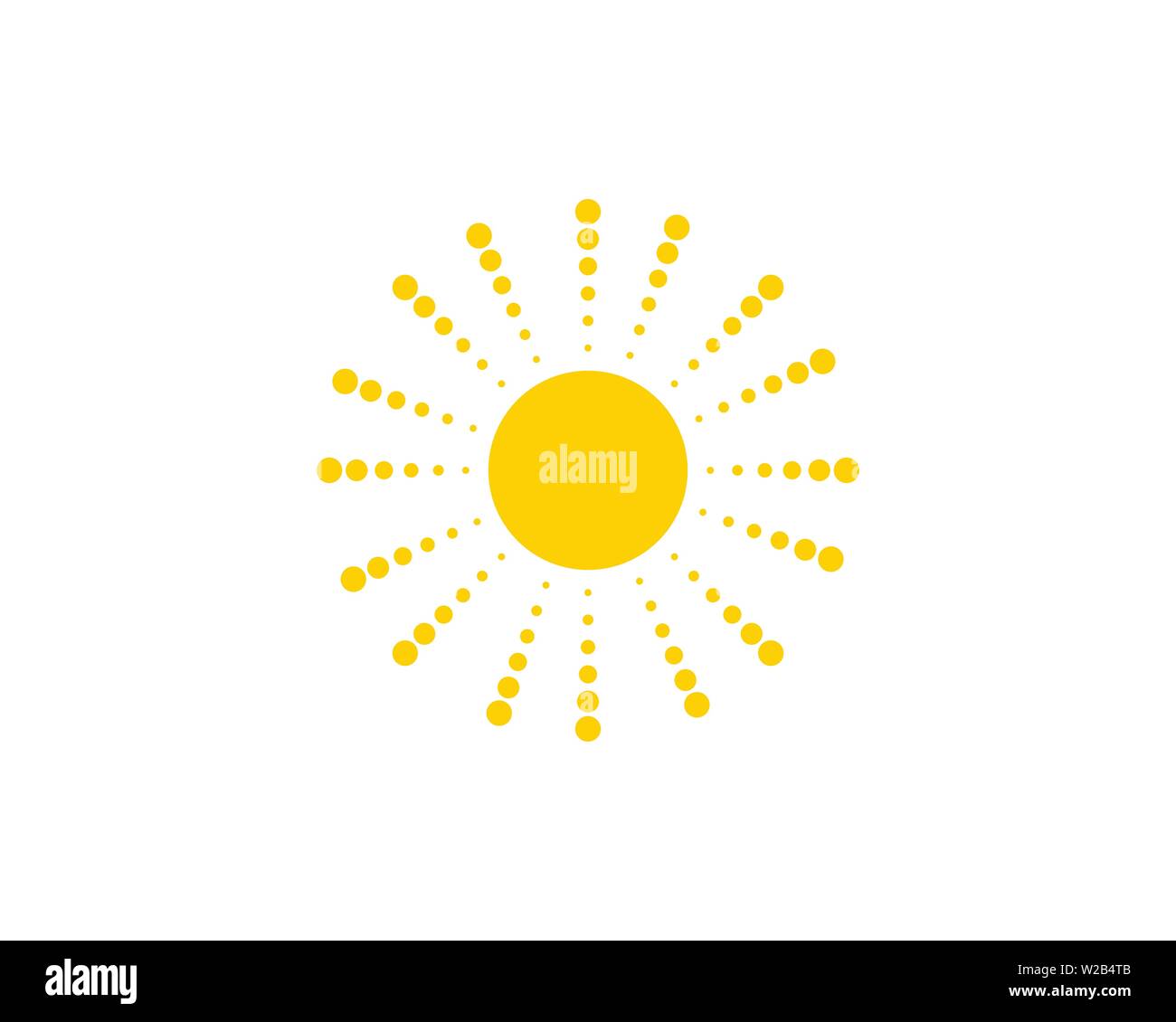 Sun vector illustration design template Stock Vector Image & Art - Alamy
