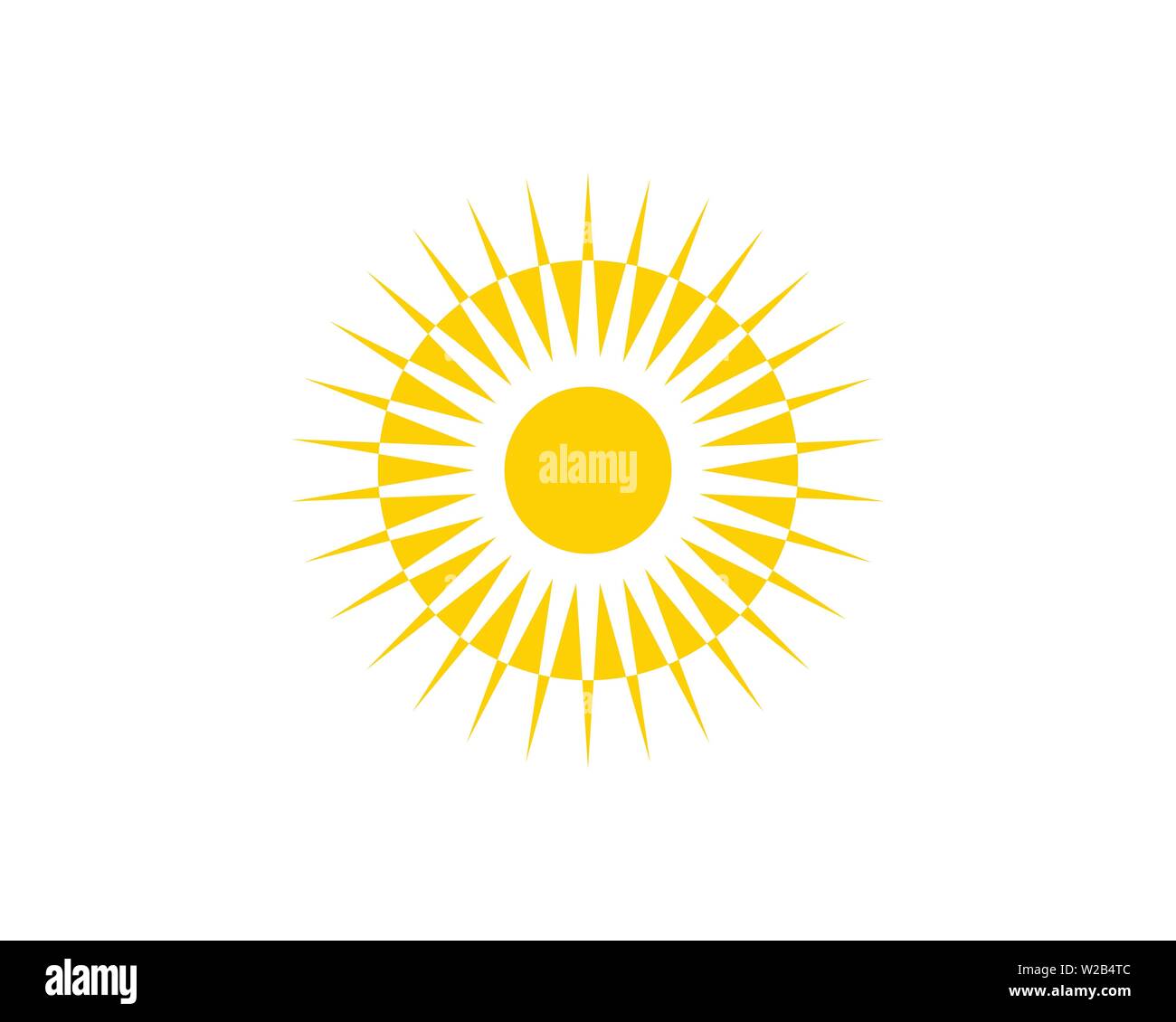 Sun vector illustration design template Stock Vector Image & Art - Alamy