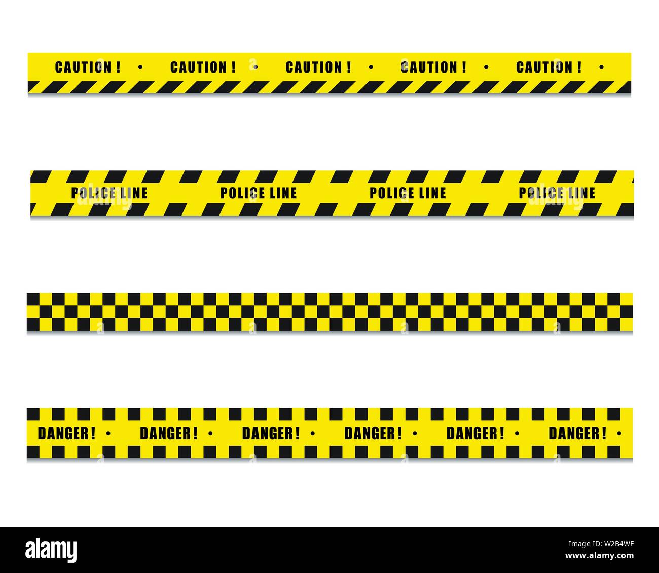 Crime scene tape design Cut Out Stock Images & Pictures - Alamy