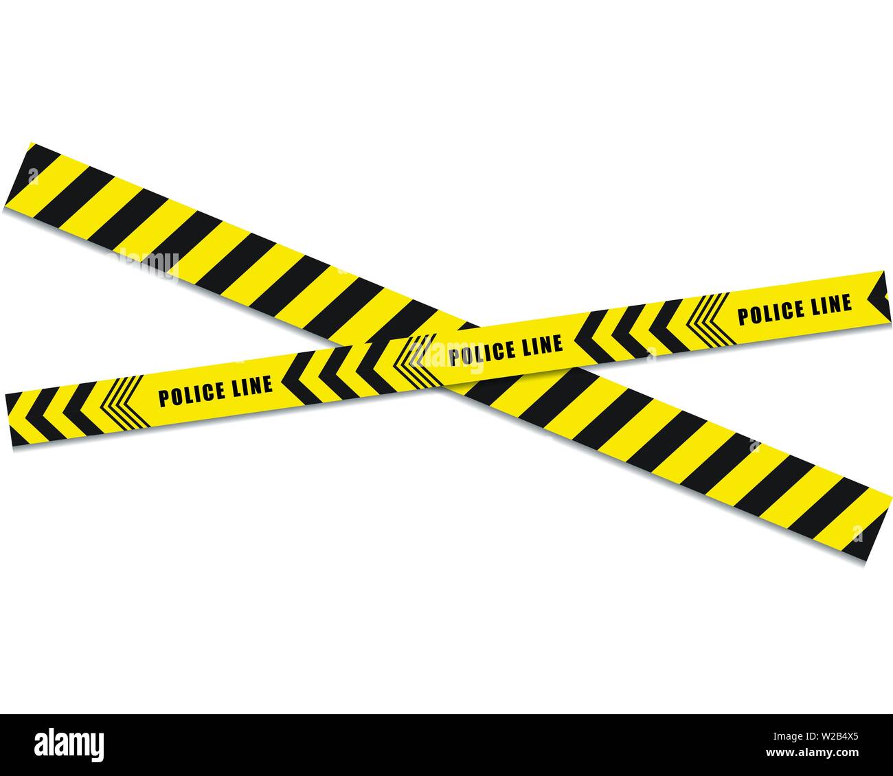 Crime scene tape icon hi-res stock photography and images - Alamy