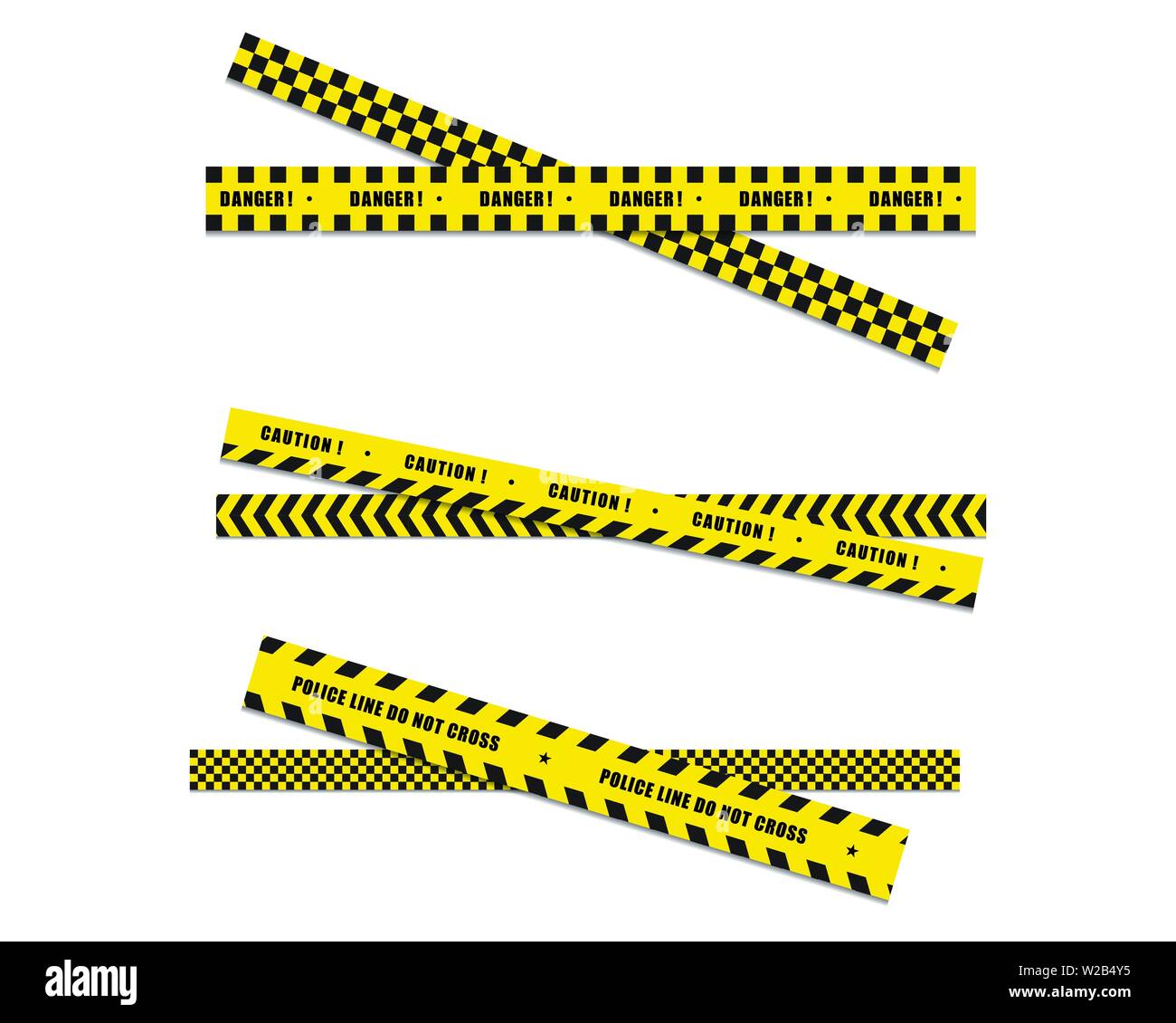 Security ribbon Stock Vector Images - Alamy