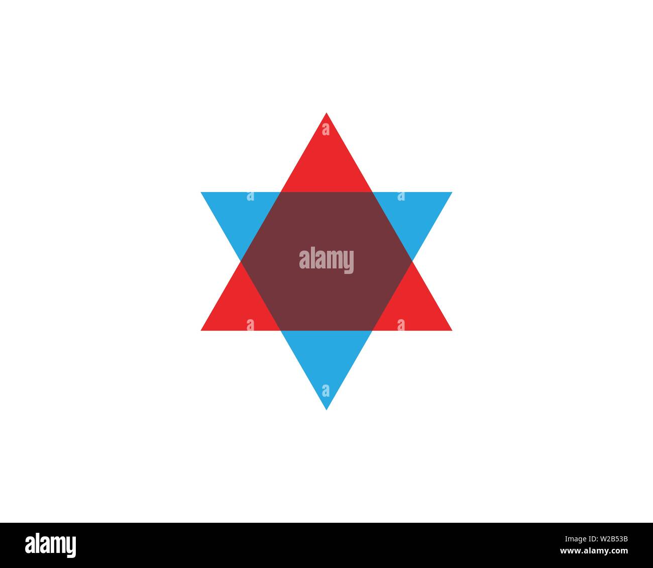 Star of david vector vectors hi-res stock photography and images - Alamy