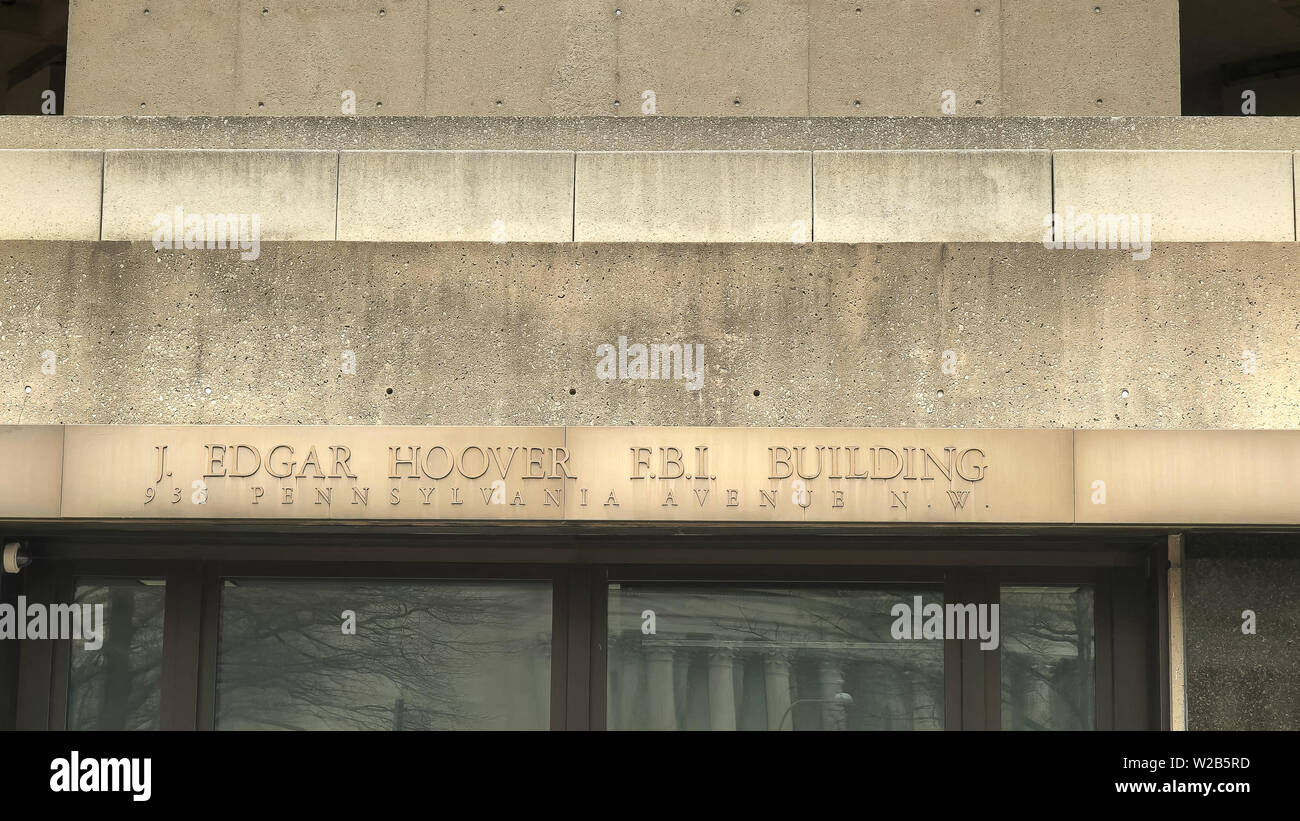 Fbi headquarters entrance hi-res stock photography and images - Alamy