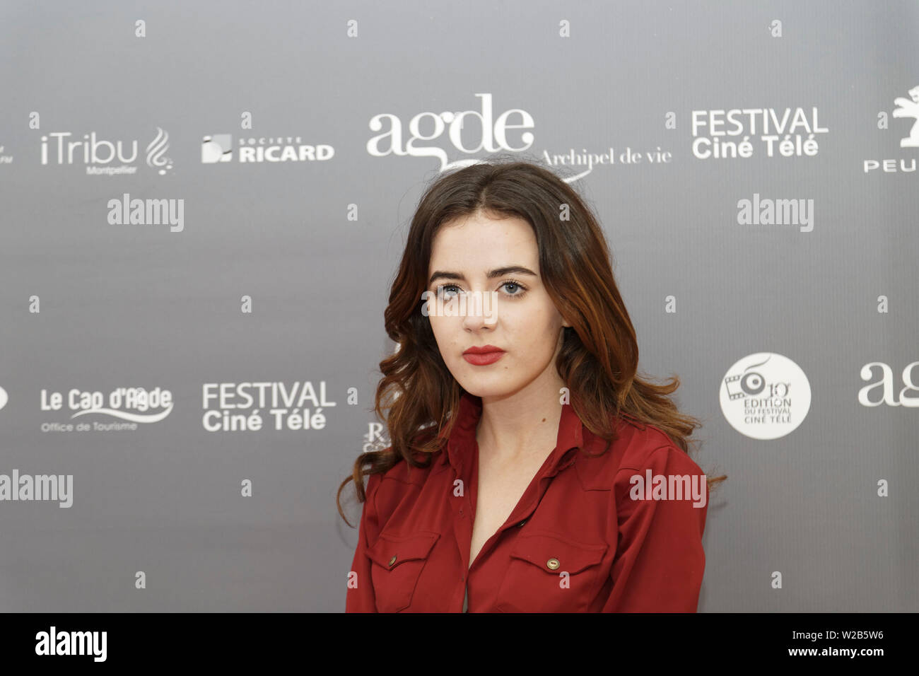 Cap of Agde, France. 21th June, 2019. Lou Gala attendsThe Herault of ...