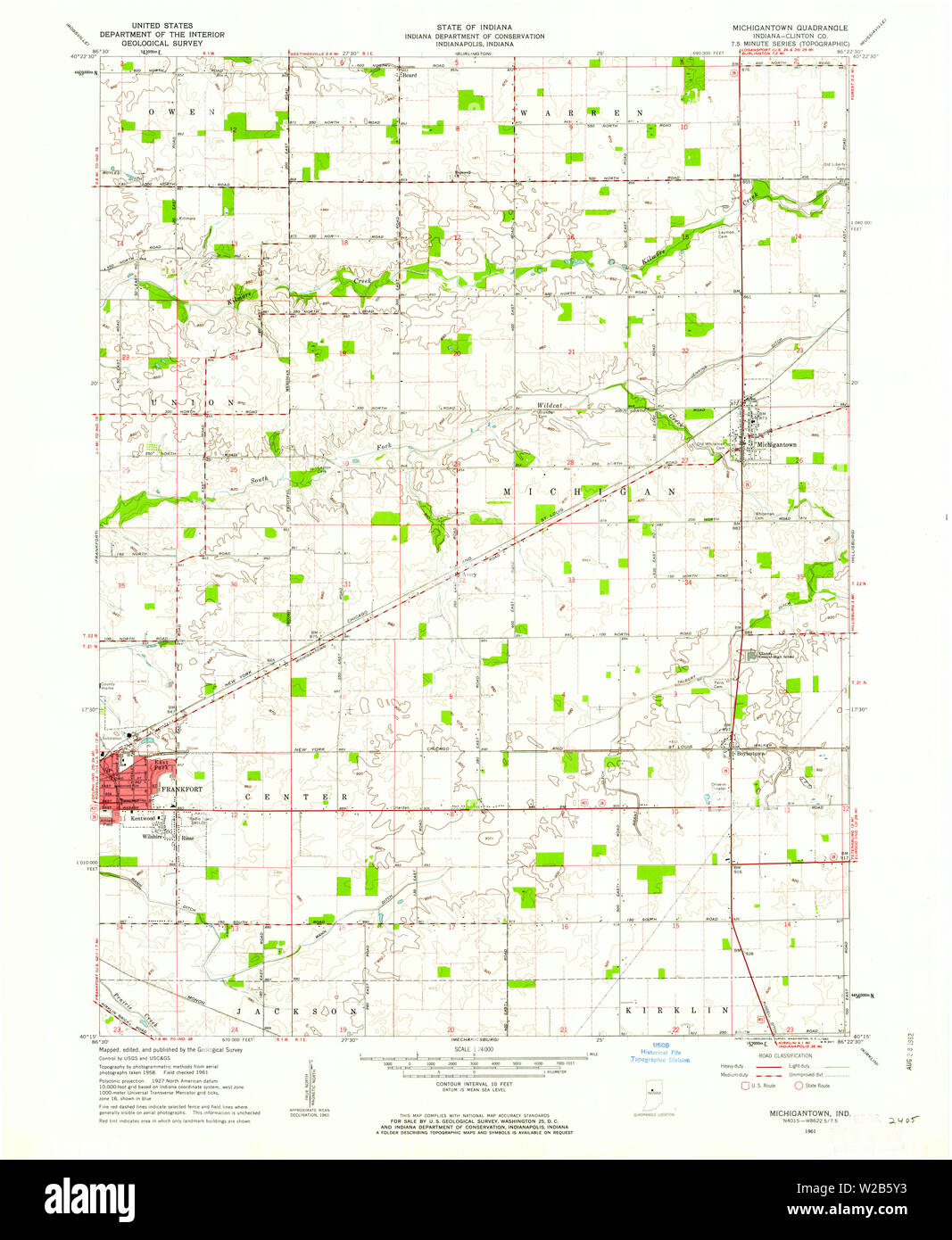 Michigantown hi-res stock photography and images - Alamy