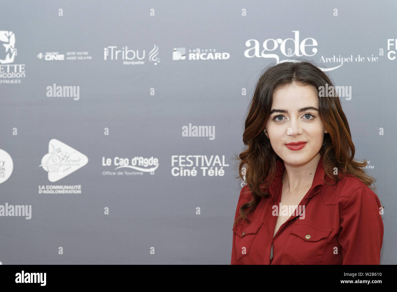 Cap of Agde, France. 21th June, 2019. Lou Gala attendsThe Herault of ...