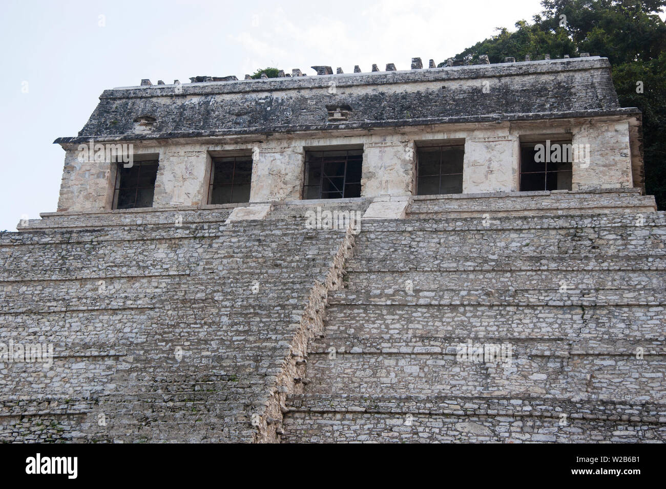 Temple of the Inscriptions, Pakal Tomb. Palenque,Chiapas,Mexico Stock ...