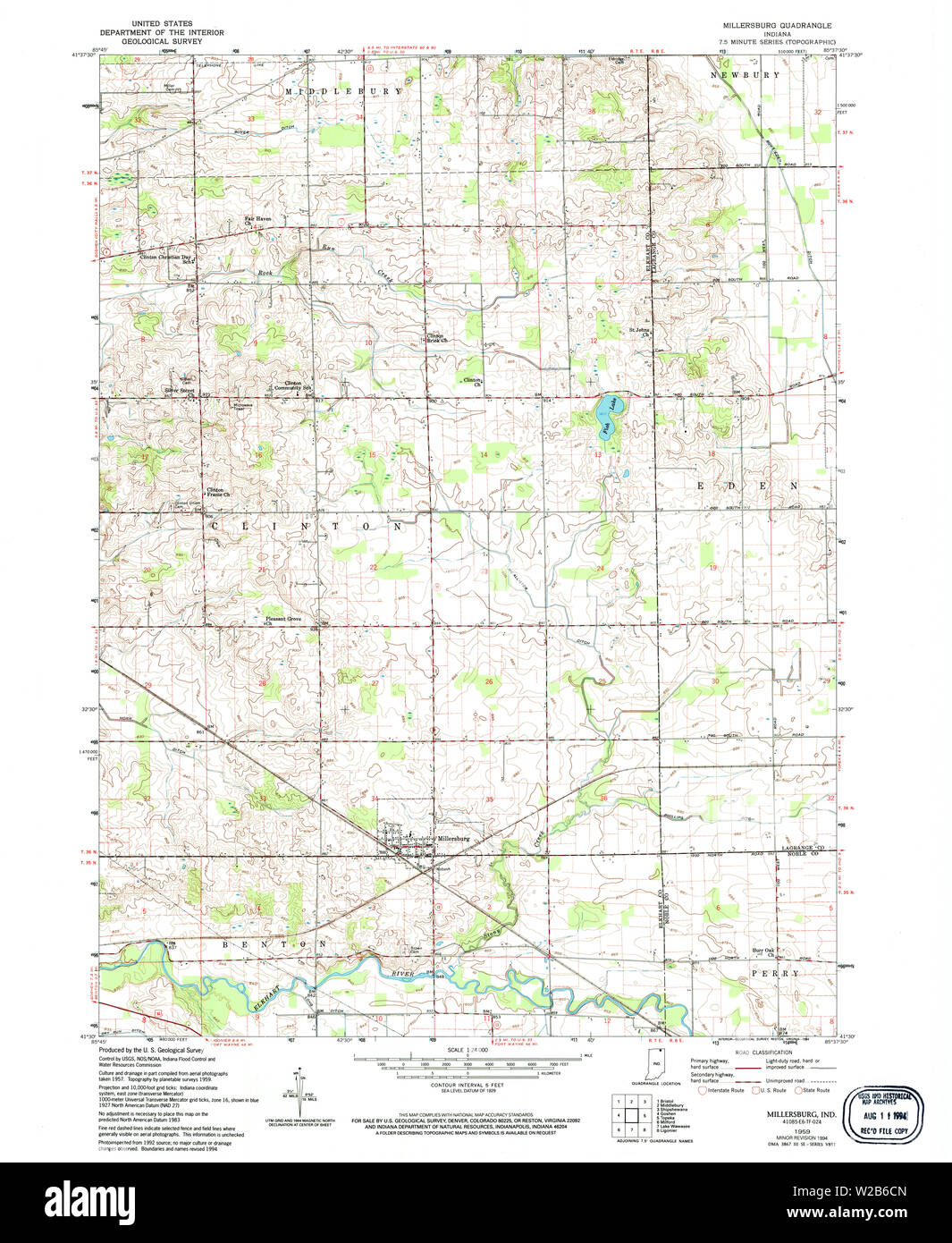 Map Of Millersburg High Resolution Stock Photography and Images - Alamy