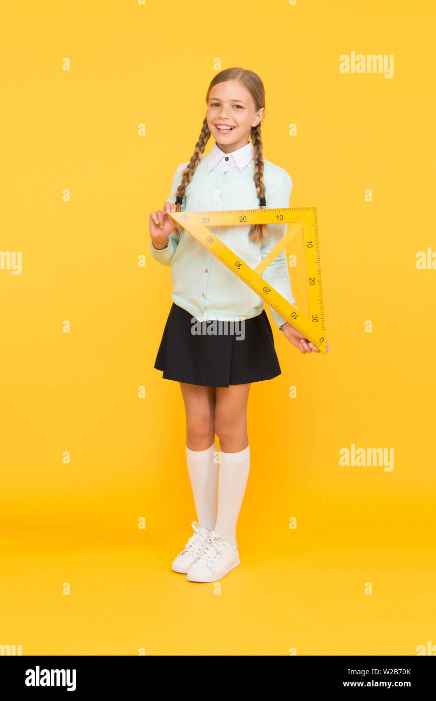 Measuring equipment. Kid cute student study math. Knowledge day ...