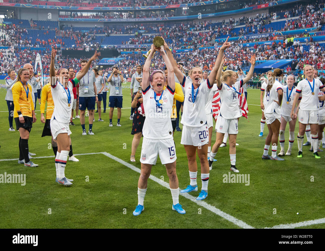 Megan rapinoe after fifa world hi-res stock photography and images - Alamy