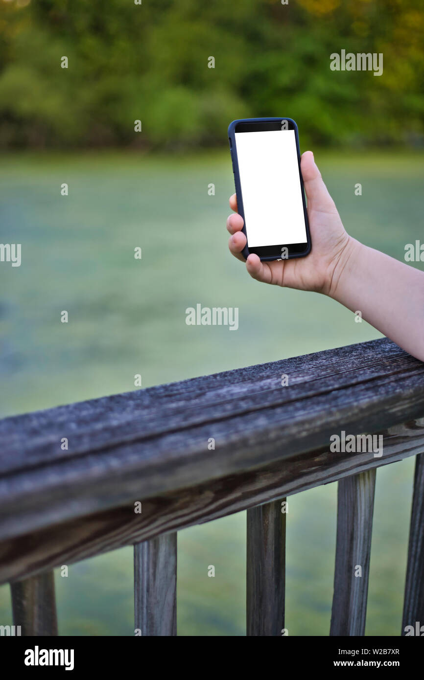 Hand holding algae hi-res stock photography and images - Alamy