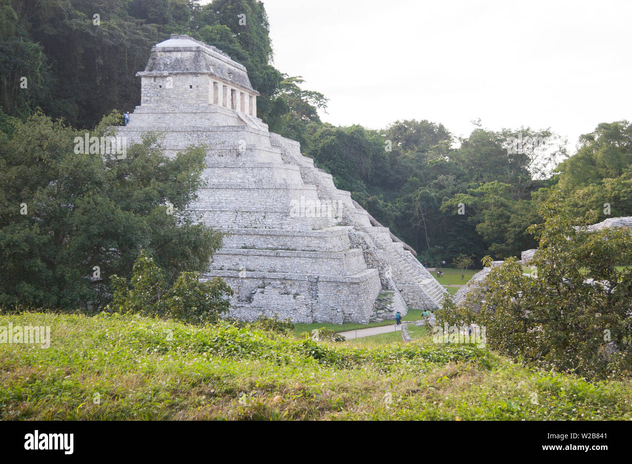 Temple of the Inscriptions, Pakal Tomb. Palenque,Chiapas,Mexico Stock ...