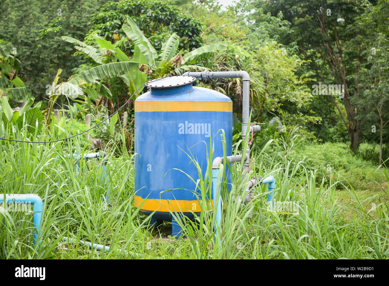 Groundwater well with pvc pipe and system electric deep well ...