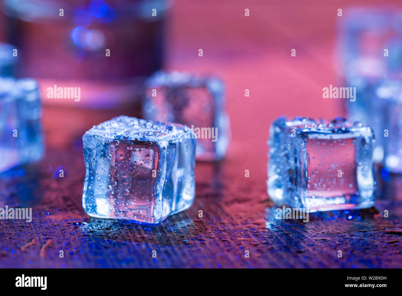 Scattered ice cubes on hi-res stock photography and images - Alamy