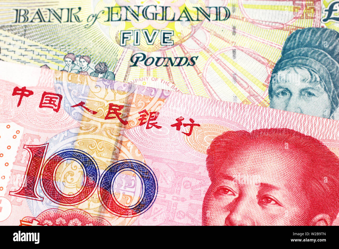 Yuan sterling exchange rate hi-res stock photography and images - Alamy