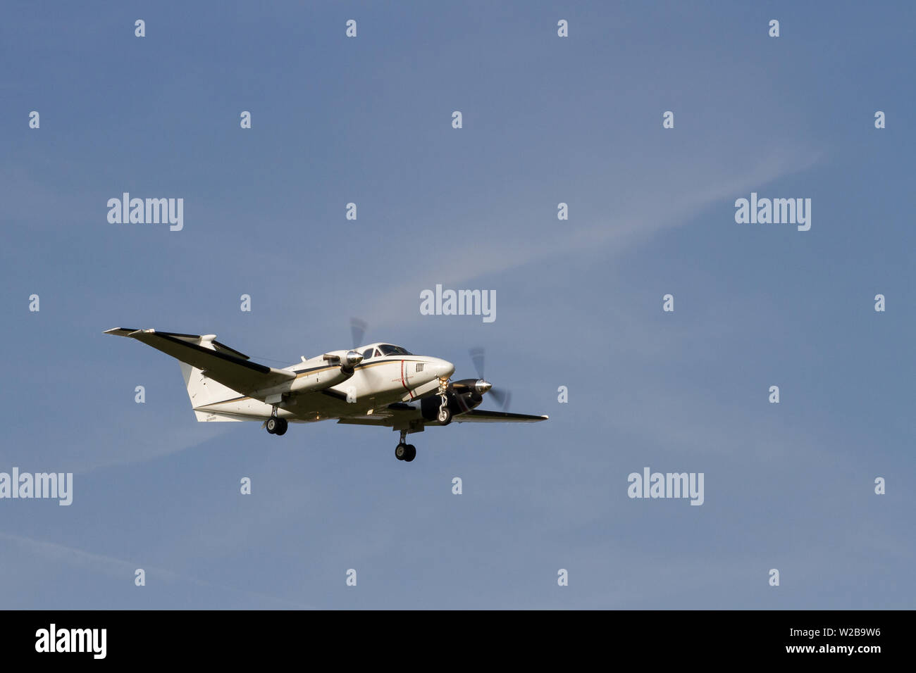 Hawker Beechcraft UC12F Huron Military Utility aircraft with the US ...
