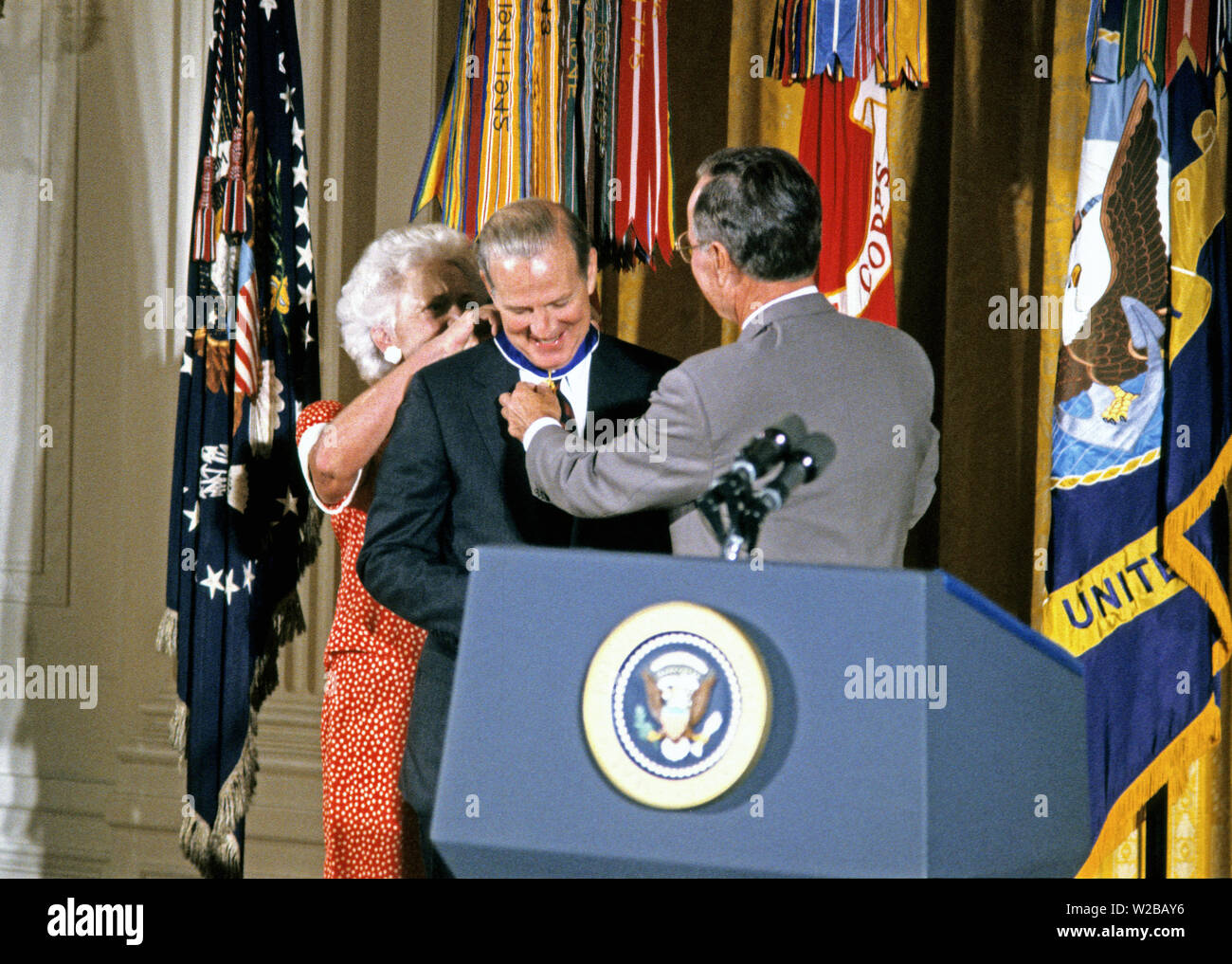James baker 1991 hi-res stock photography and images - Alamy