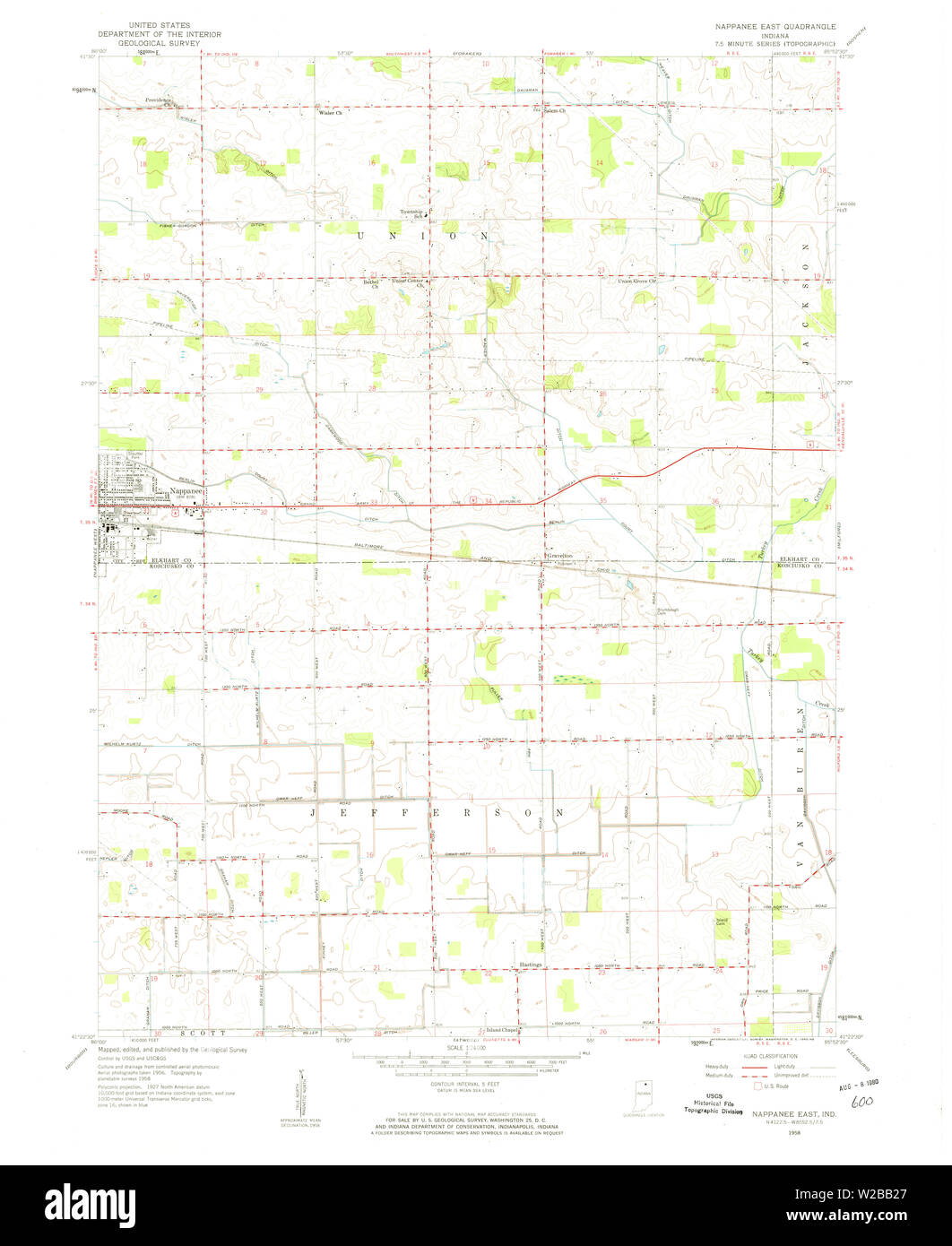 Nappanee east hi-res stock photography and images - Alamy