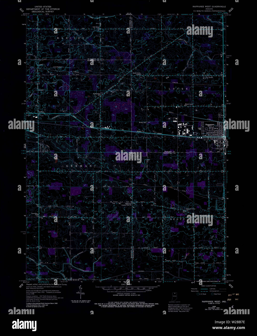 Nappanee west hi-res stock photography and images - Alamy