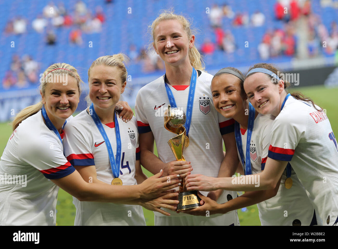 2019 women world cup winners hi-res stock photography and images - Alamy