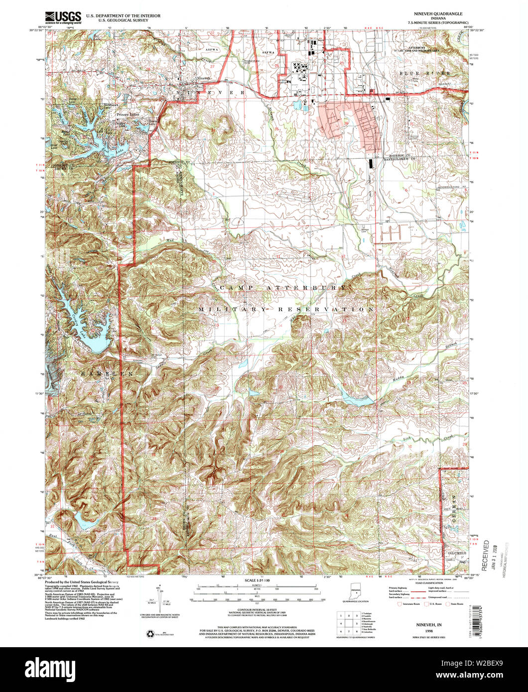 Map of nineveh hi-res stock photography and images - Alamy