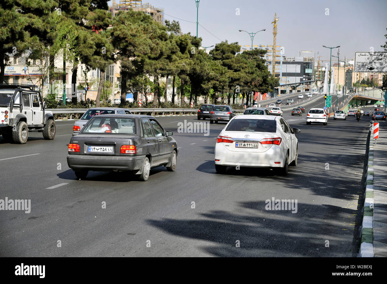 Tehran street scene hi-res stock photography and images - Alamy