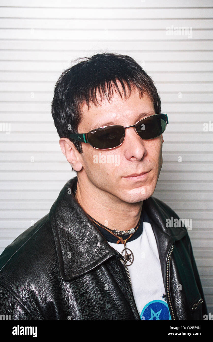Johnathan Donahue of Mercury Rev photographed backstage at Newcastle ...