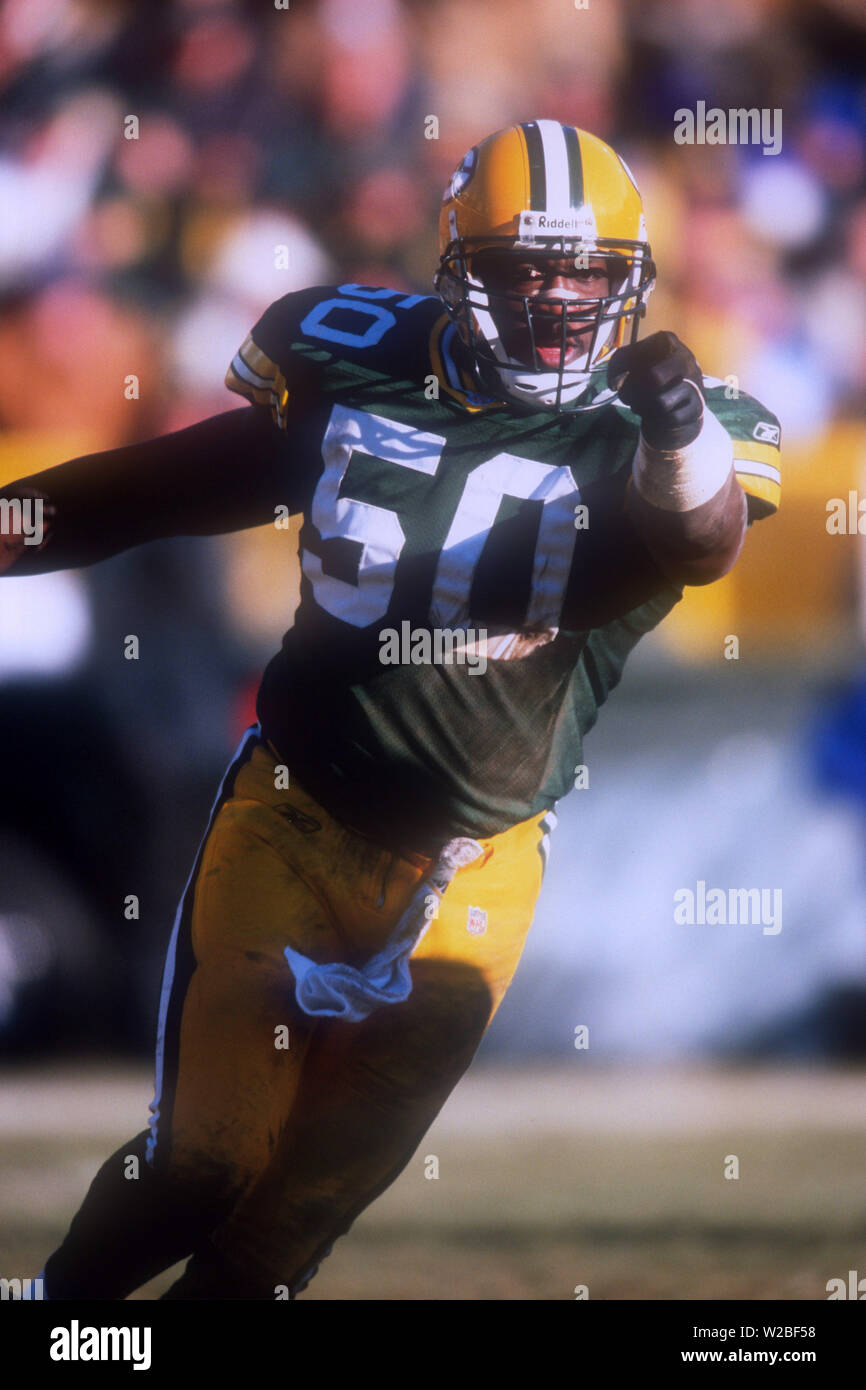 Green Bay Packers linebacker K.D. Williams aka KD Williams and Kevin ...