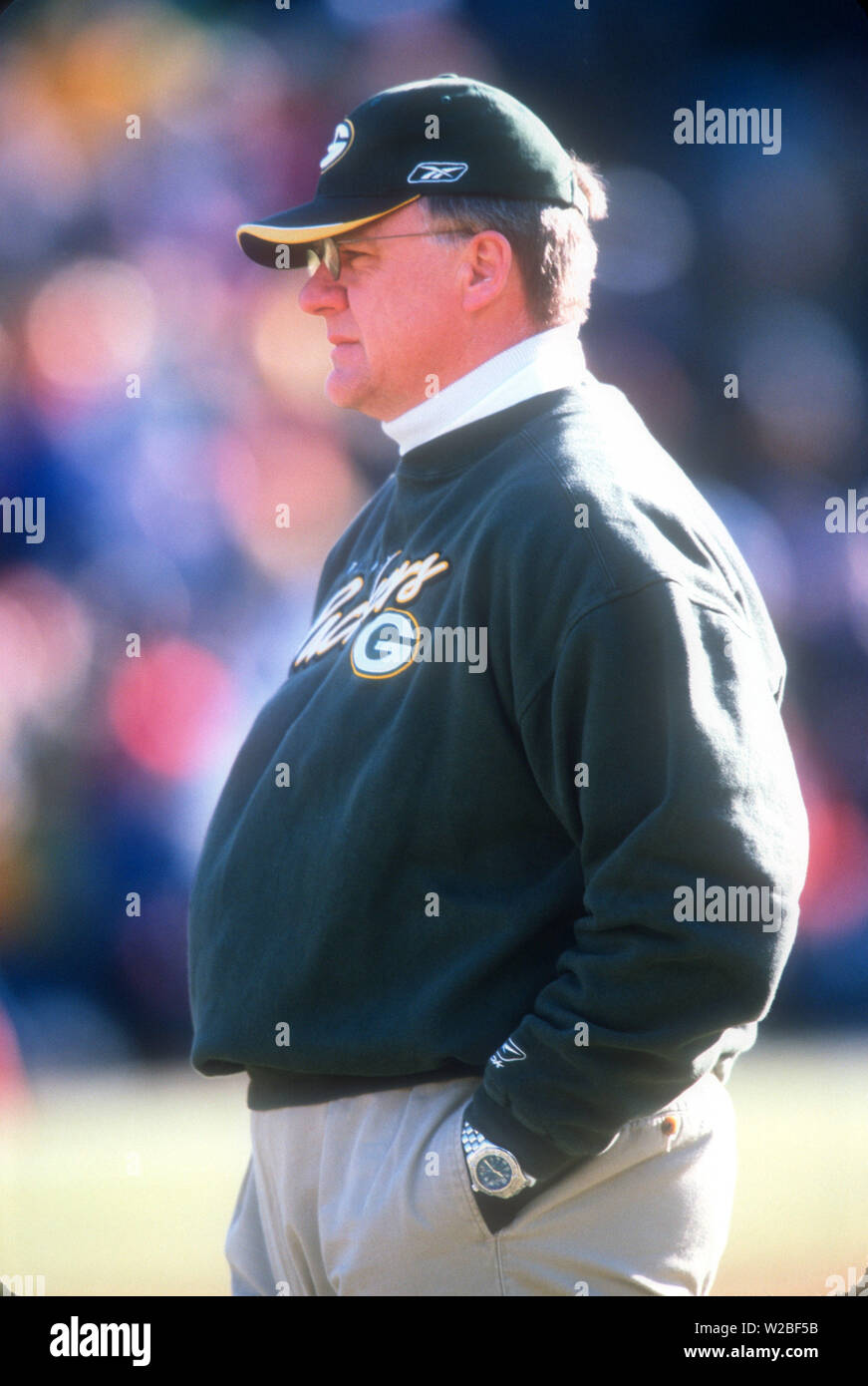 Green Bay Packers coach Mike Sherman during an NFL football game ...
