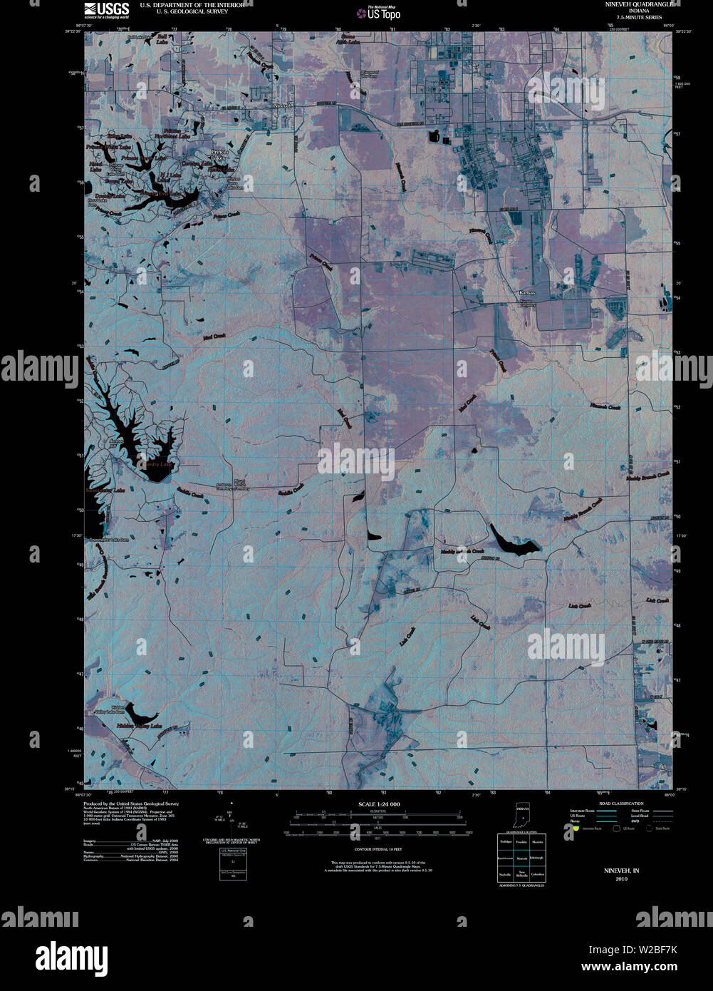 Map of nineveh hi-res stock photography and images - Alamy