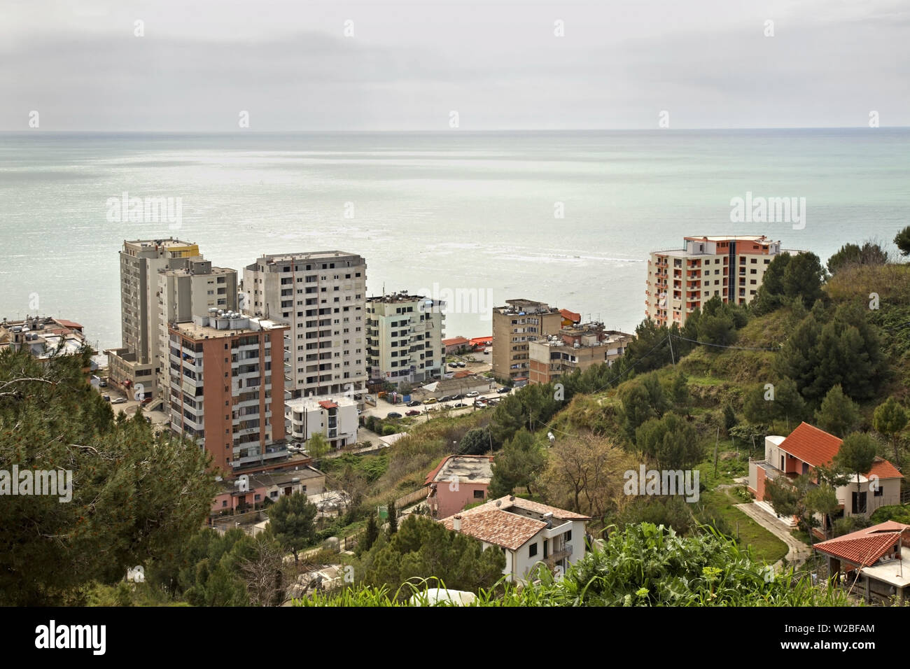 Durres city seaside hi-res stock photography and images - Alamy