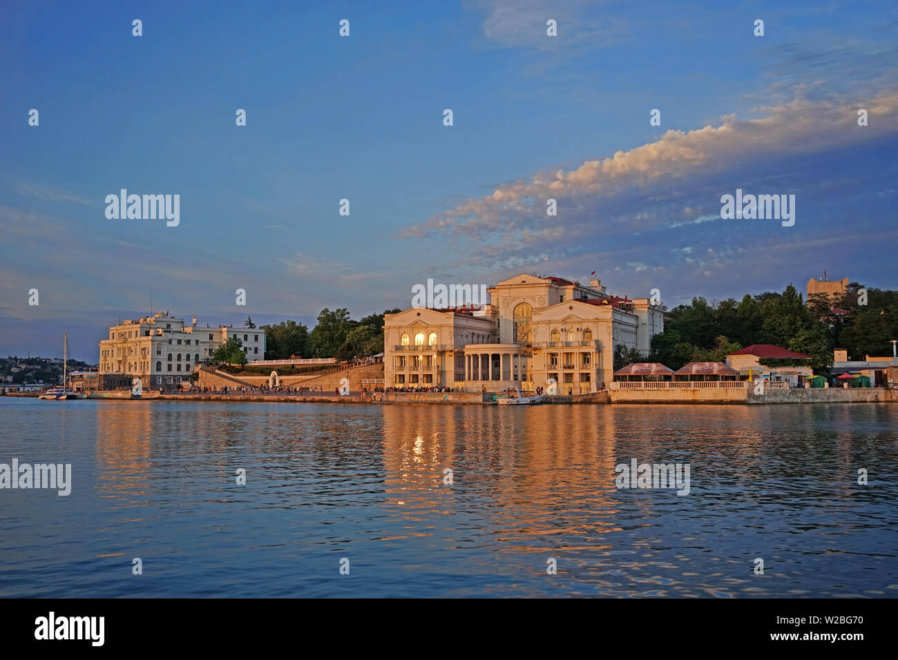 Sevastopol, Crimea-June 13, 2016 City landscape and architecture Stock ...