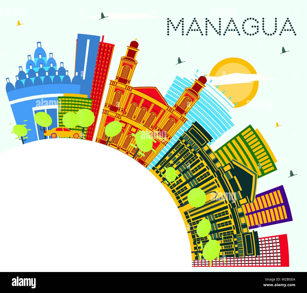 Skyline of managua hi-res stock photography and images - Alamy
