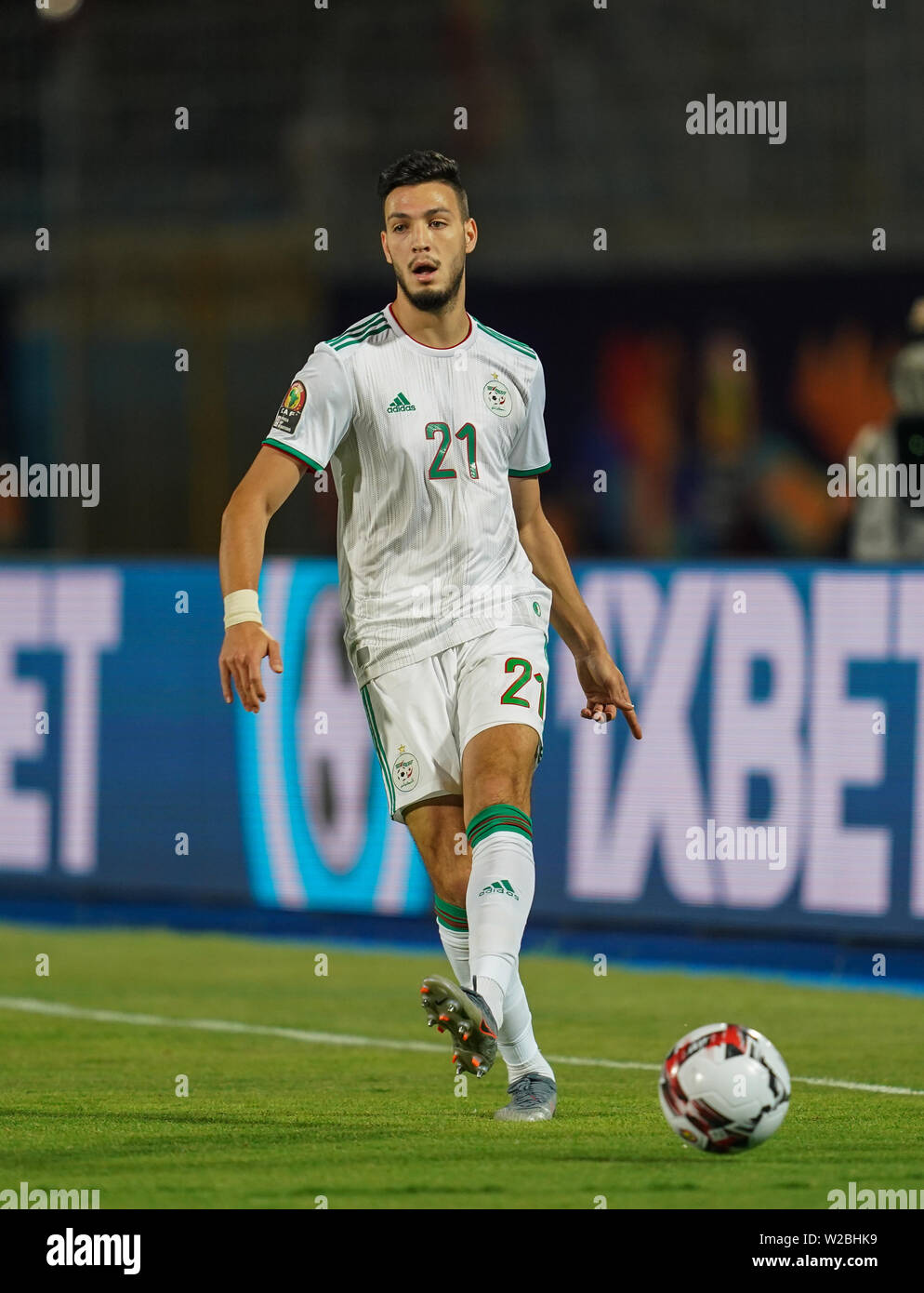 Cairo, Egypt. 07th July, 2019. FRANCE OUT July 7, 2019: Amir Selmane ...