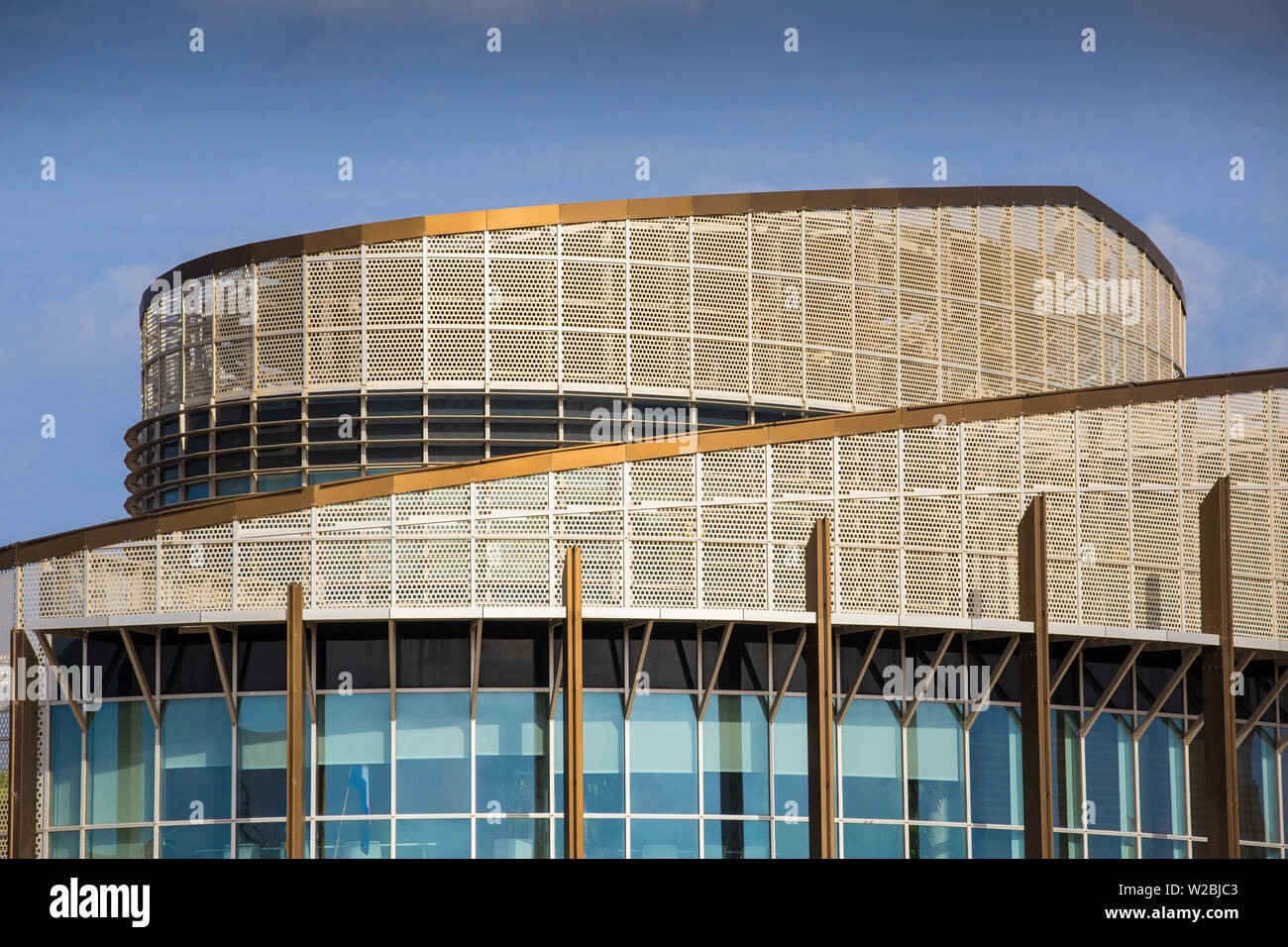 Caribbean, Netherland Antilles, Aruba, Oranjestad, New Parliment ...