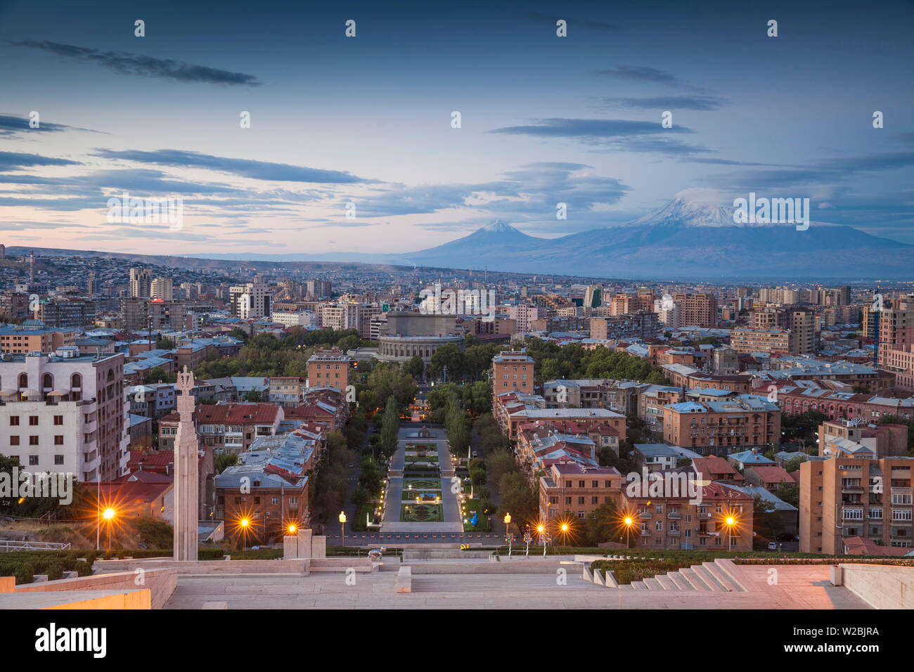 Yerevan cascade hi-res stock photography and images - Alamy