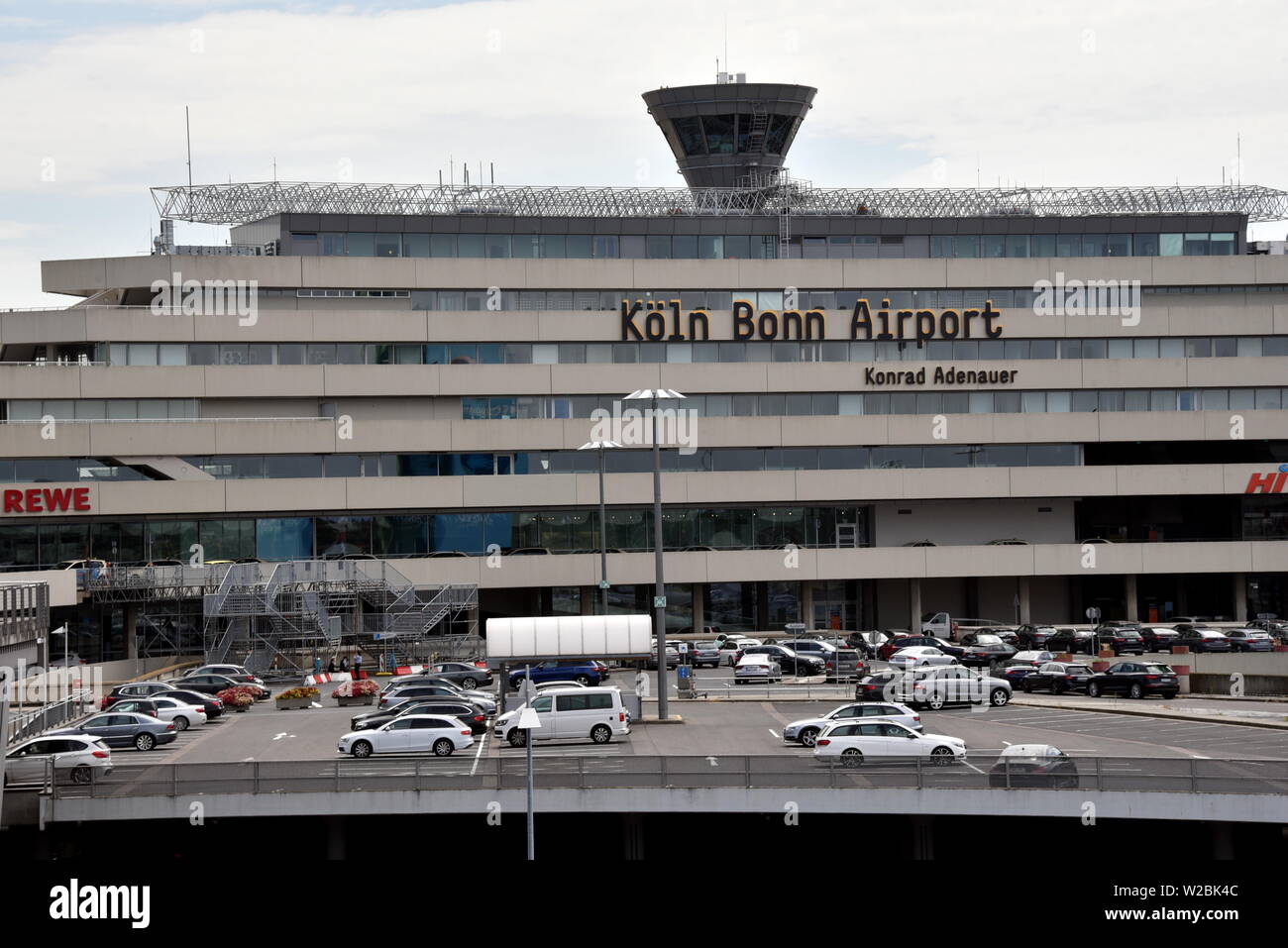Cologne, Germany. 05th July, 2019. The airport building Terminal 1 of ...